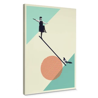 Poster Léon - B is for Balance | wall-art.de