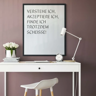 Poster Every day | wall-art.de