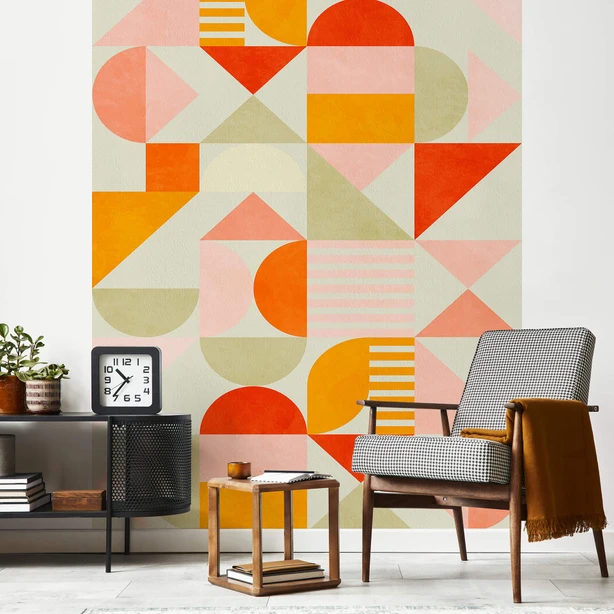 Poster Bauhaus Fun Pastell - Bré | wall-art.de