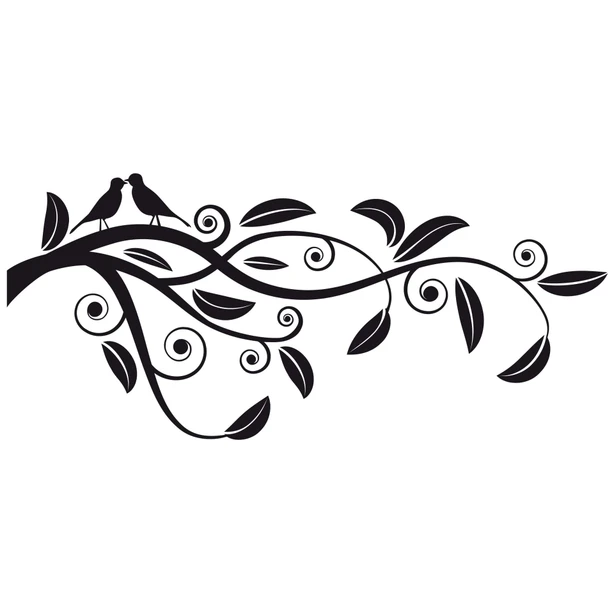 Wandtattoo Baum & Ranken | wall-art.de