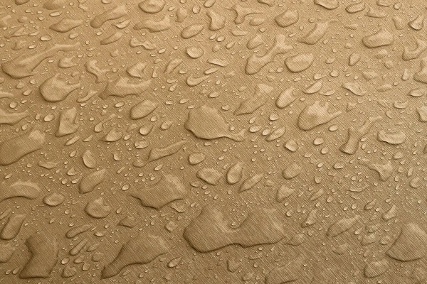 brushed gold splashback