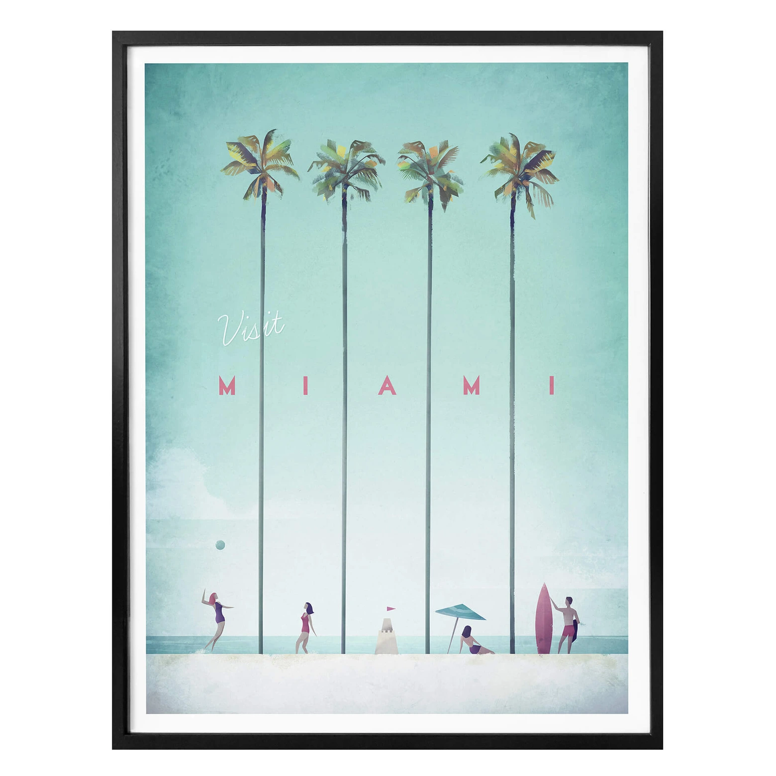 Poster Rivers - Miami | wall-art.de