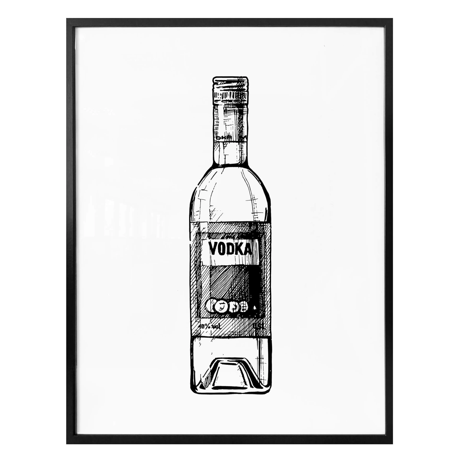 Poster Vodka | wall-art.nl