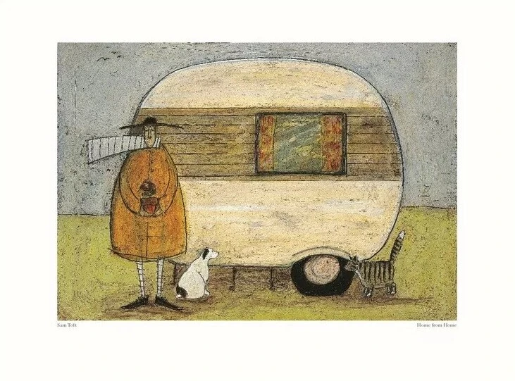 Poster Sam Toft - Home from Home Kunstdruck, Sam Toft (30 x 40 cm ...