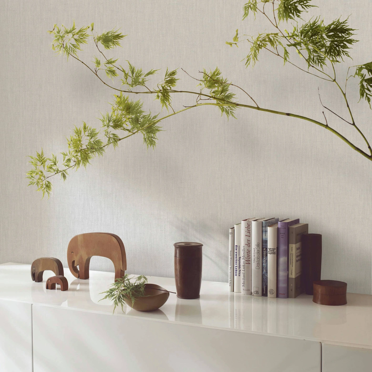 Vliestapete Greige Struktur für Wohnzimmer Schlafzimmer Tapete marburg ...