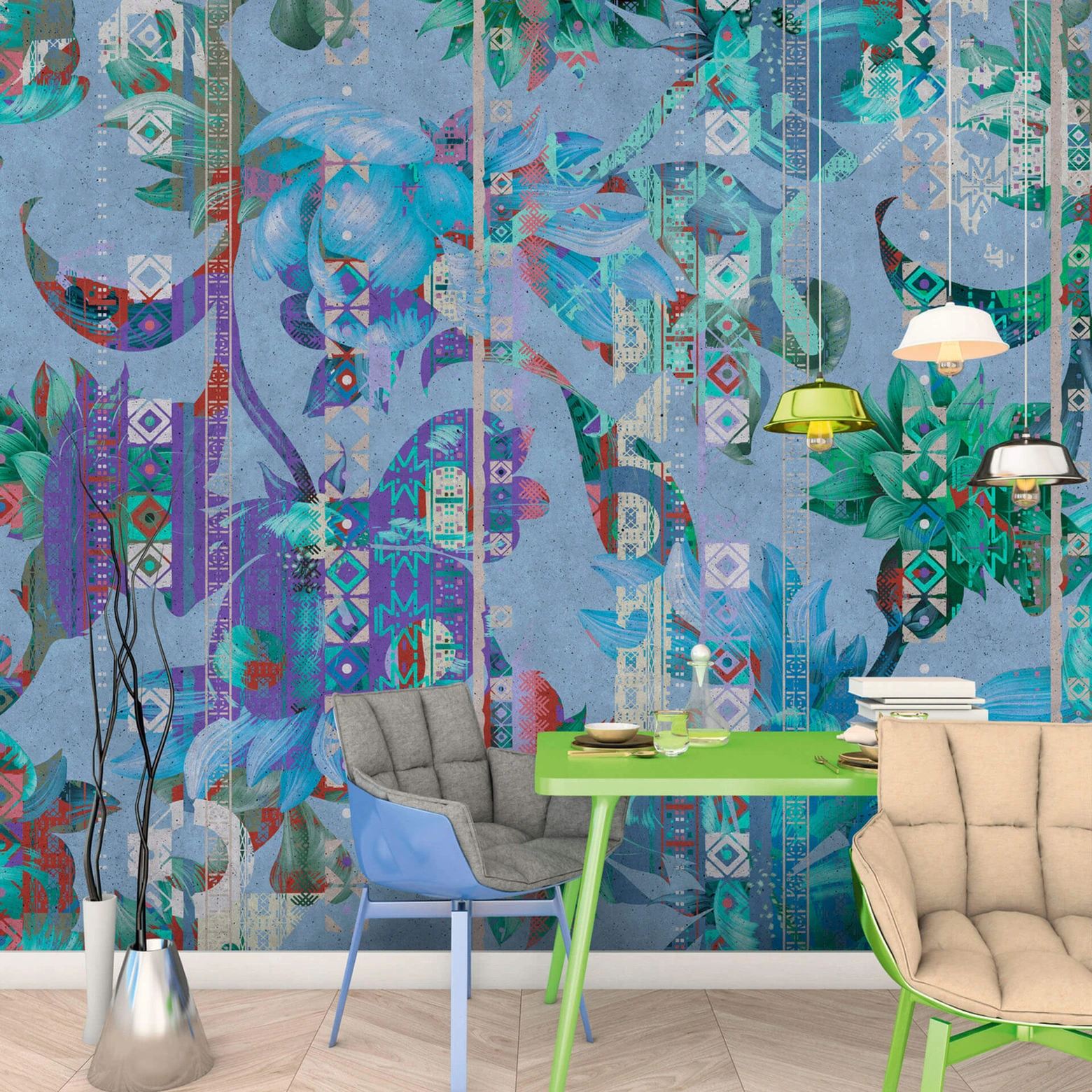 Livingwalls Fotobehang Walls by Patel collage 1 | wall-art.nl