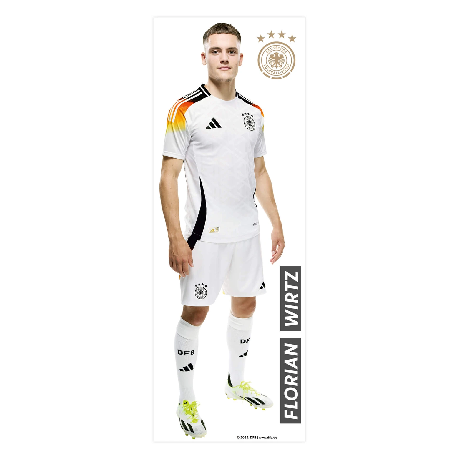 DFB Sticker EM für die Wand, Wandtattoo - Wirtz | wall-art.de