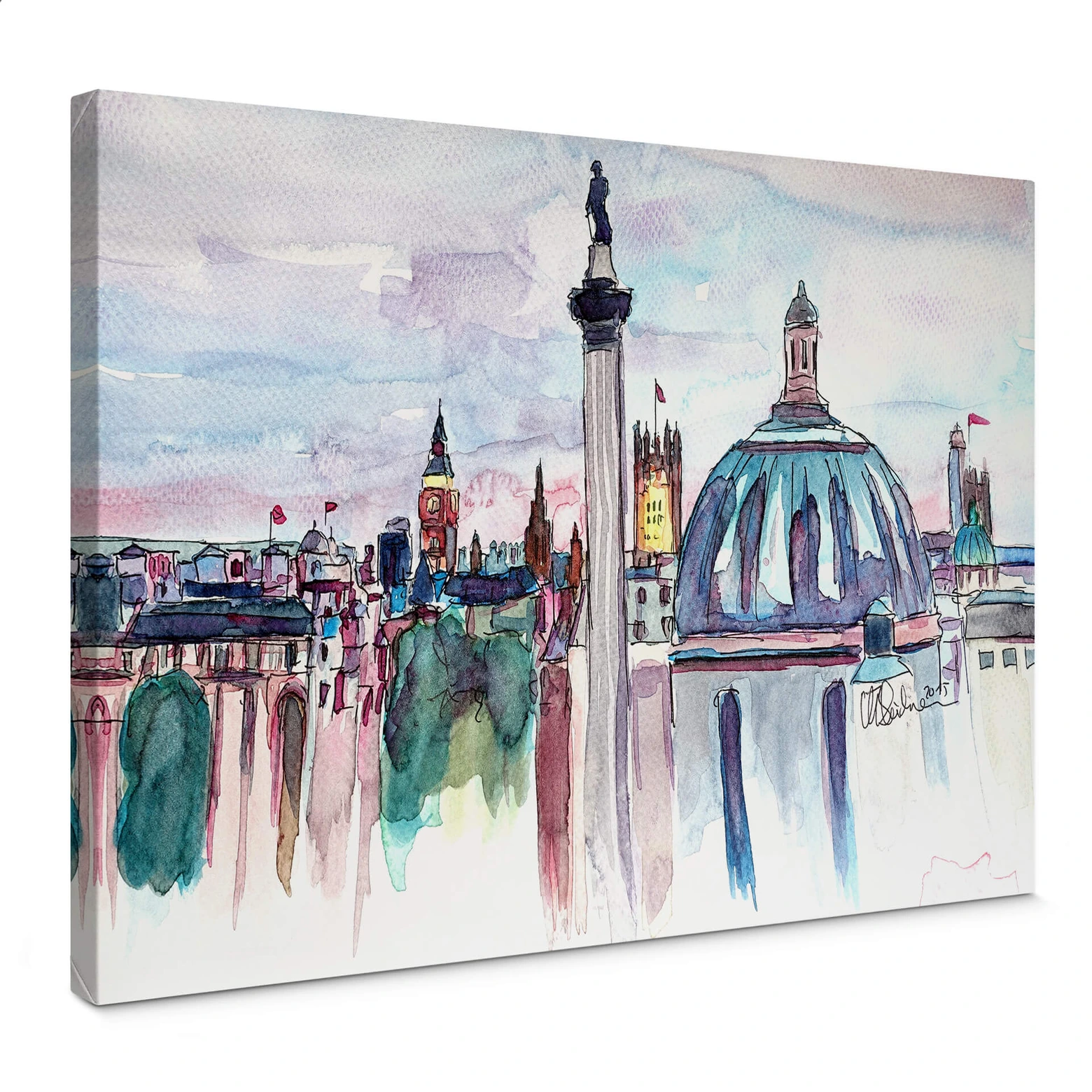 Leinwand London Skyline von Markus Bleichner | wall-art.de