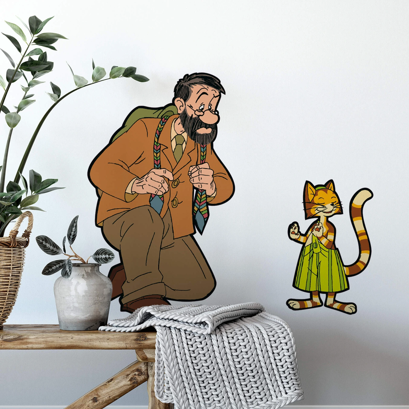 Wandtattoo Pettersson und Findus 03 | wall-art.de