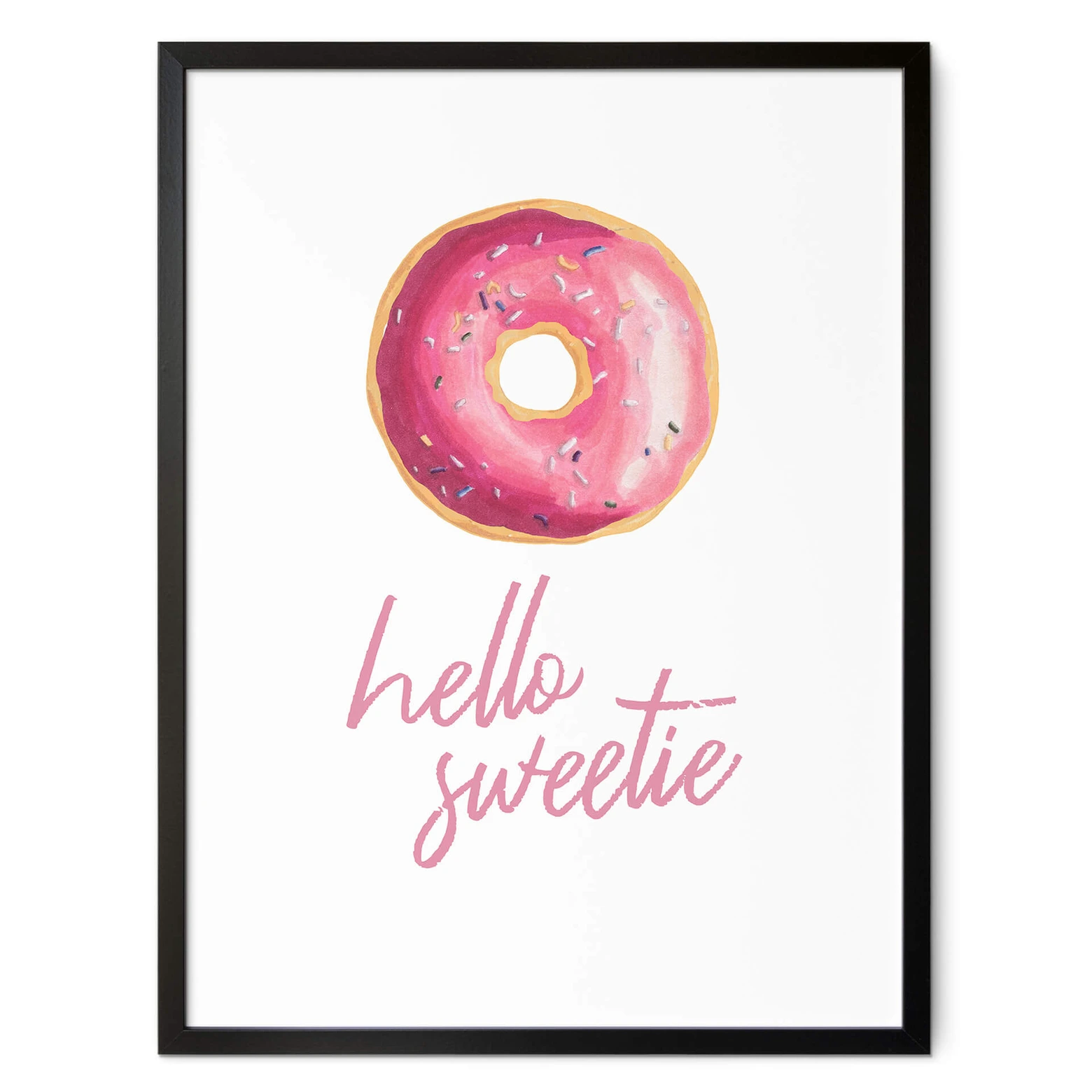 Poster Donuts - Hello Sweetie | wall-art.de