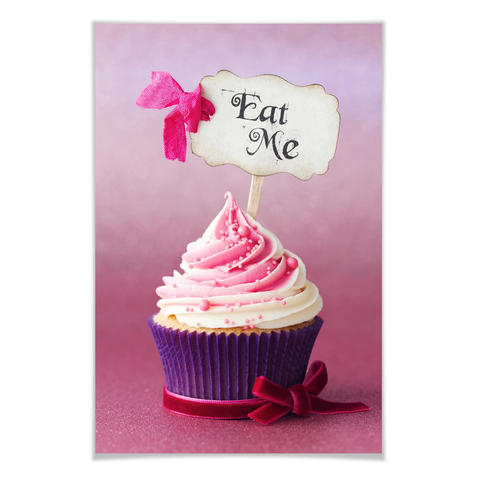 Poster Eat me! | wall-art.de