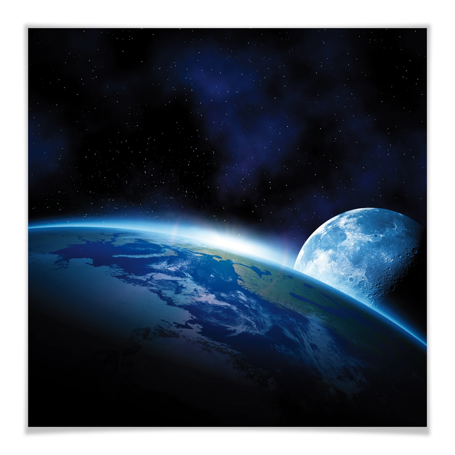 Poster Planet Earth | wall-art.nl