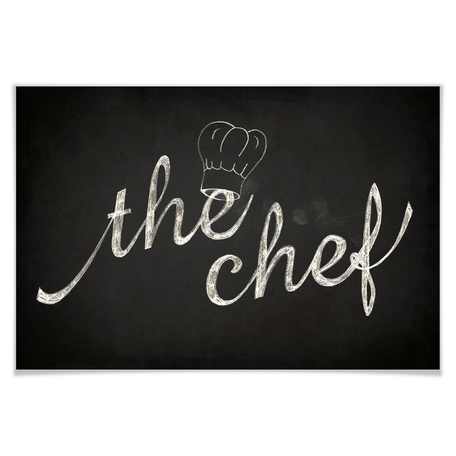 Poster The Chef | wall-art.nl