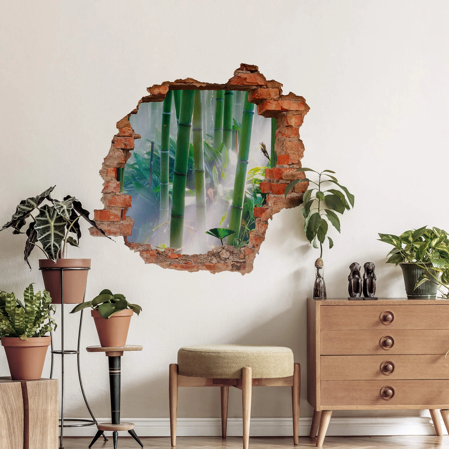 3D wall sticker Bamboo Forest | wall-art.com