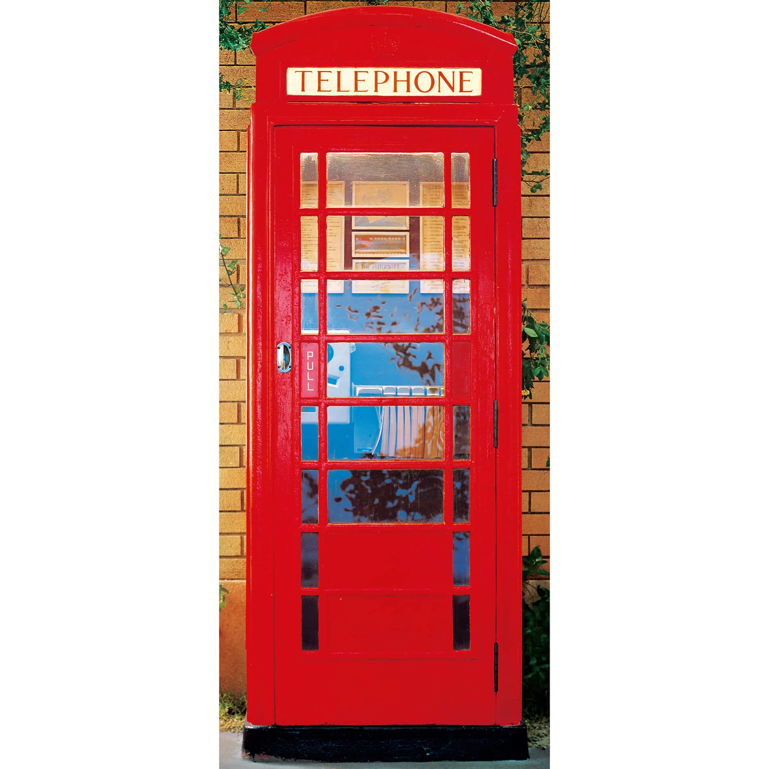 Sticker Mural Telephone Box - 86x200 cm | wall-art.fr