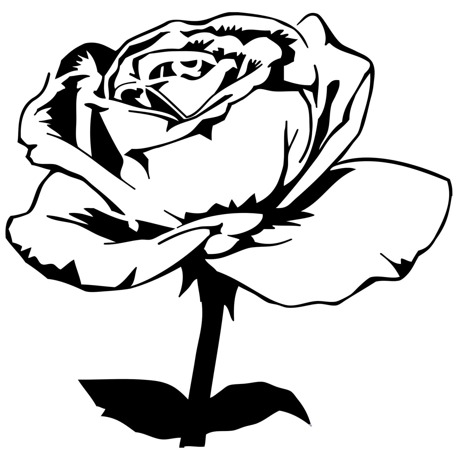 Wandtattoo Rosali - Deko mit Rose zum Aufkleben | wall-art.de