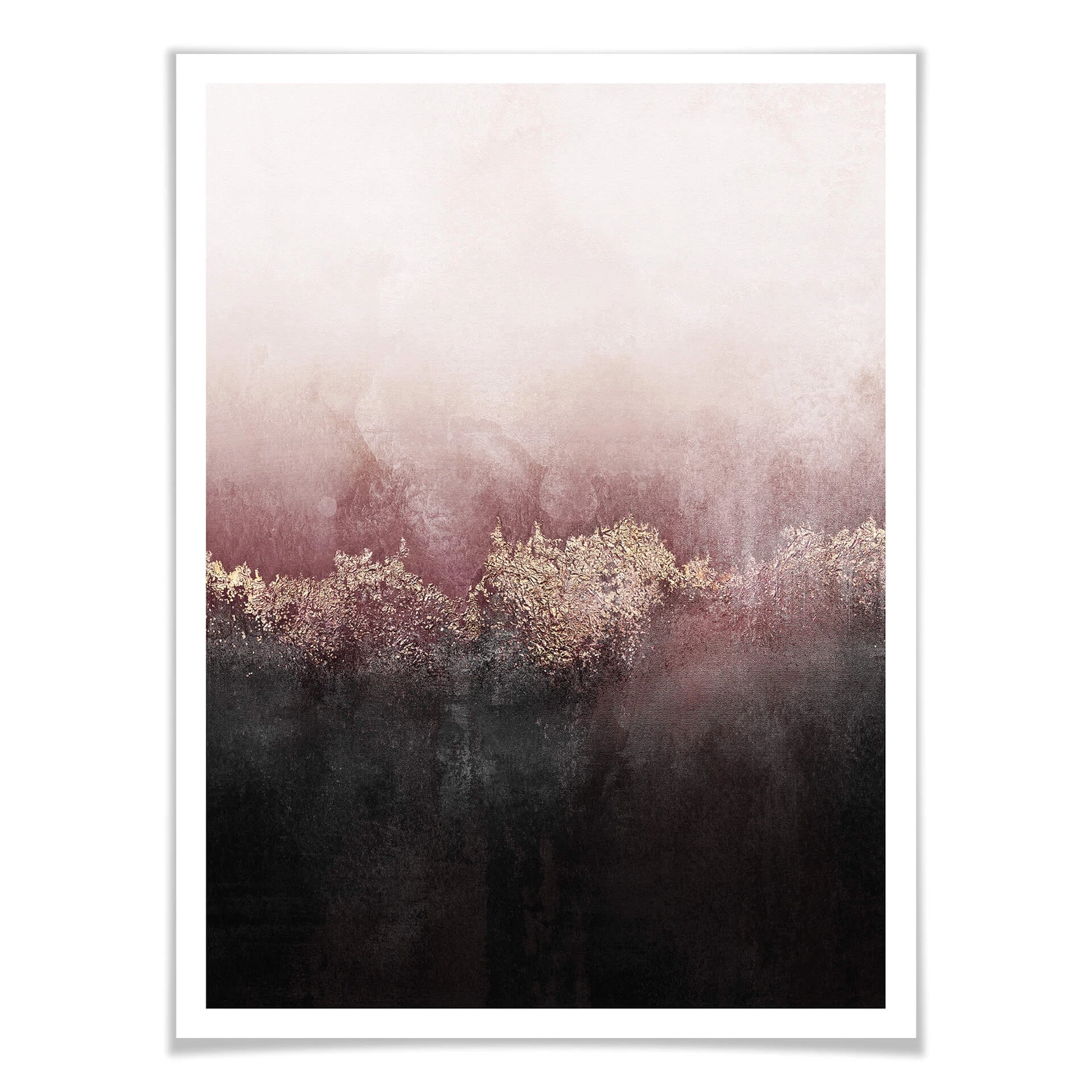 Poster Fredriksson - Rosa Himmel | wall-art.de