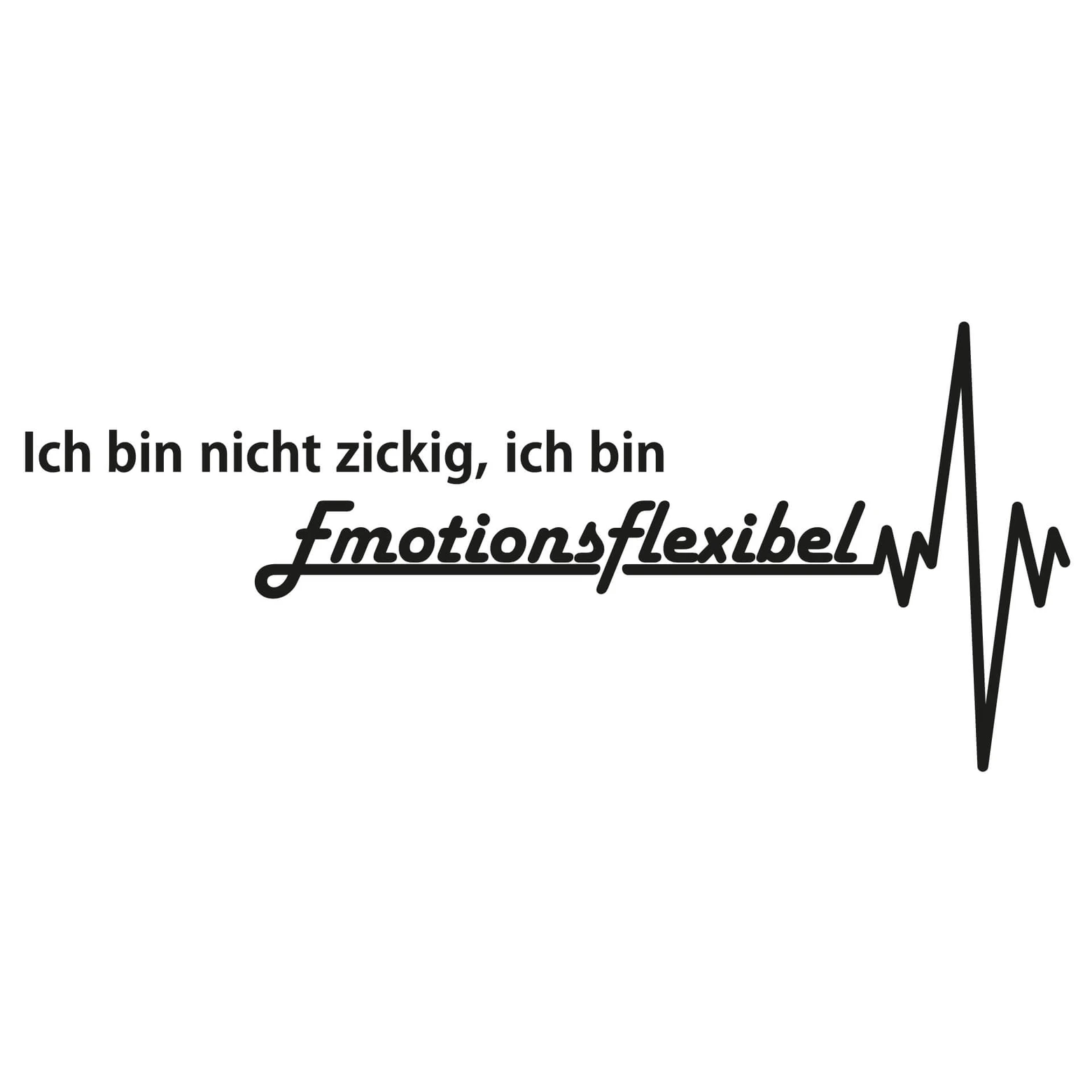 Wandtattoo Ich bin nicht zickig... | wall-art.de