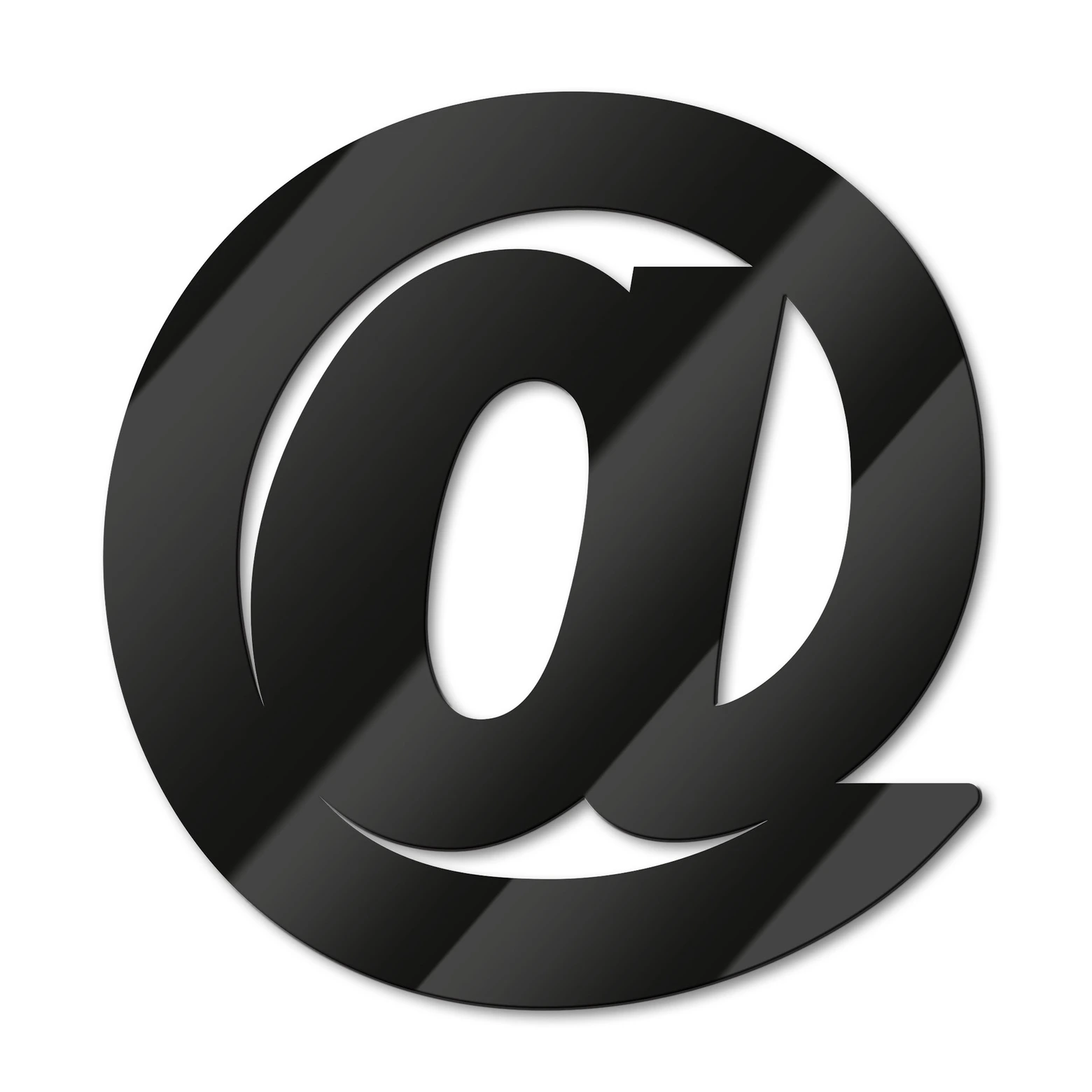 Acrylbuchstaben at-Zeichen | wall-art.de