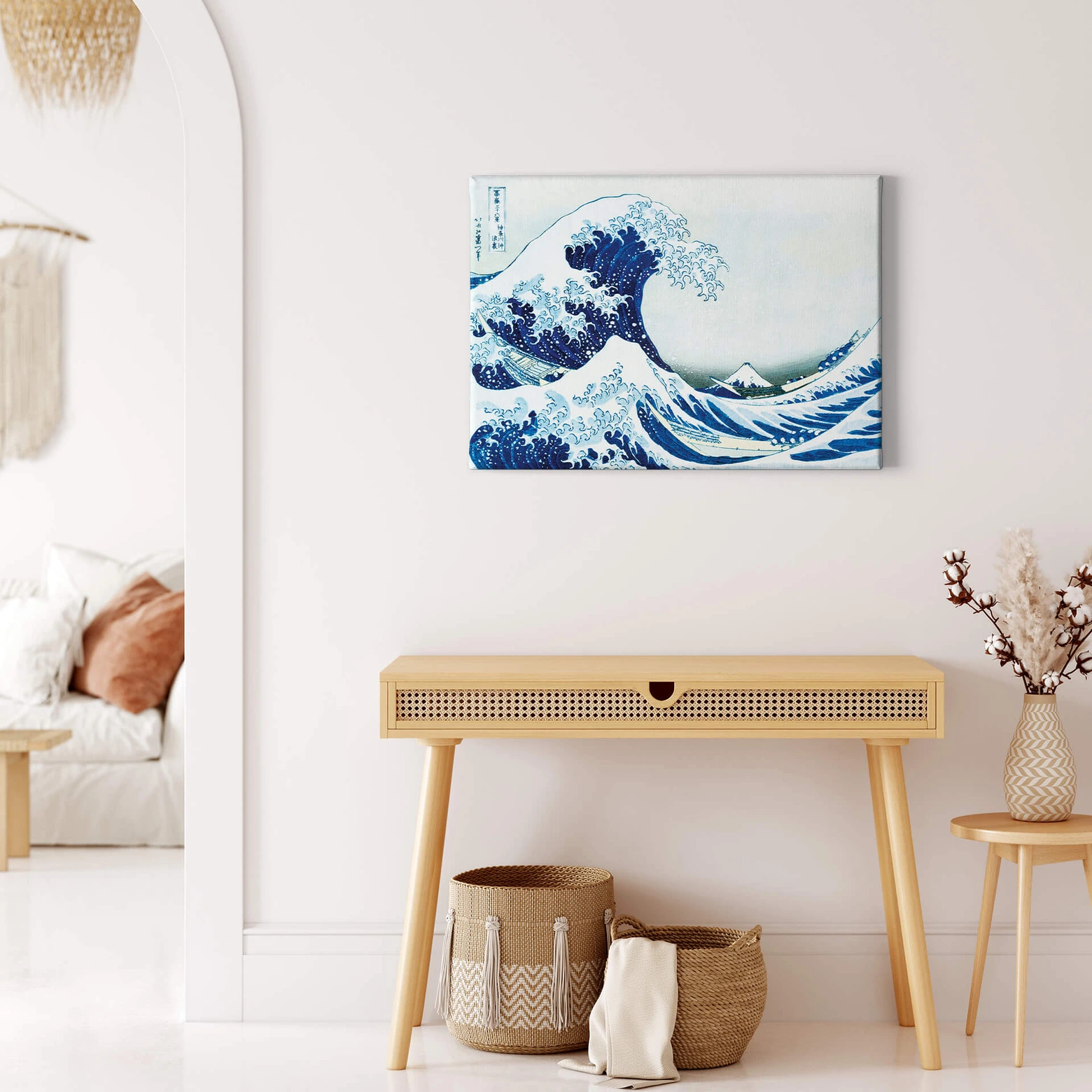 Kunstdrucke Hokusai - Die große Welle von Kanagawa mit Berg Fuji | wall ...