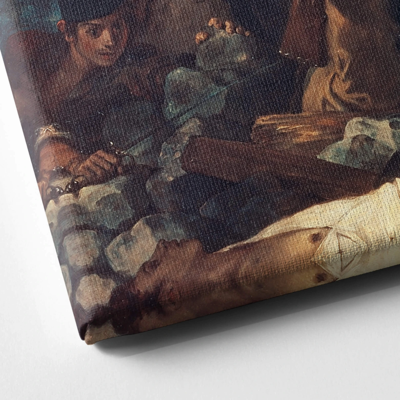 Tableau sur toile Delacroix - La Liberté guidant le peuple | wall-art.fr