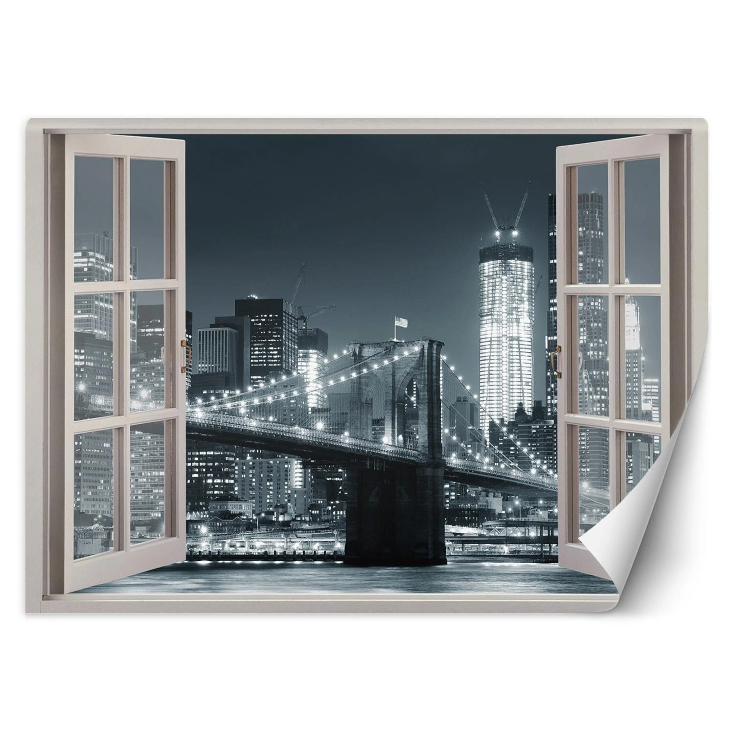 Fototapete New York Fensterblick