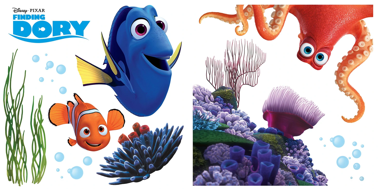 Fenstersticker Disney Findet Dorie | wall-art.de