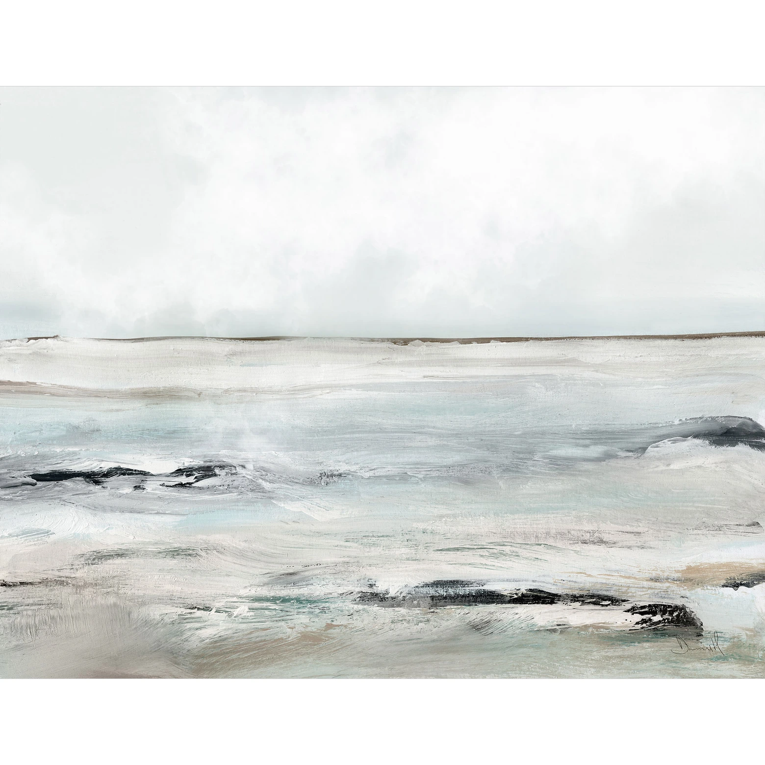 Fototapete Wellen am Sandy Bay - Hobday | wall-art.de