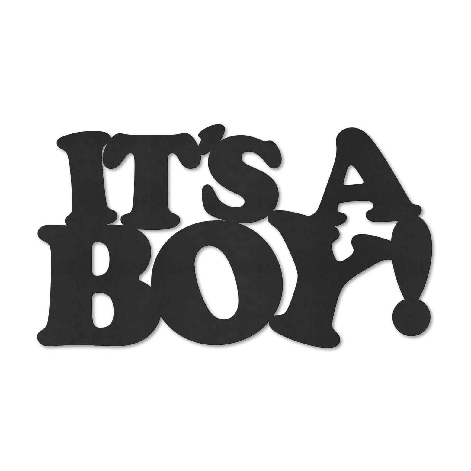 MDF - Holzdeko - It's a Boy | wall-art.de