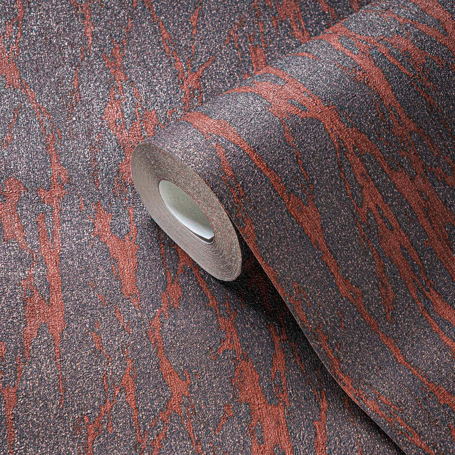 Abstract structuurbehang bruin-grijs - modern vliesbehang | wall-art.nl