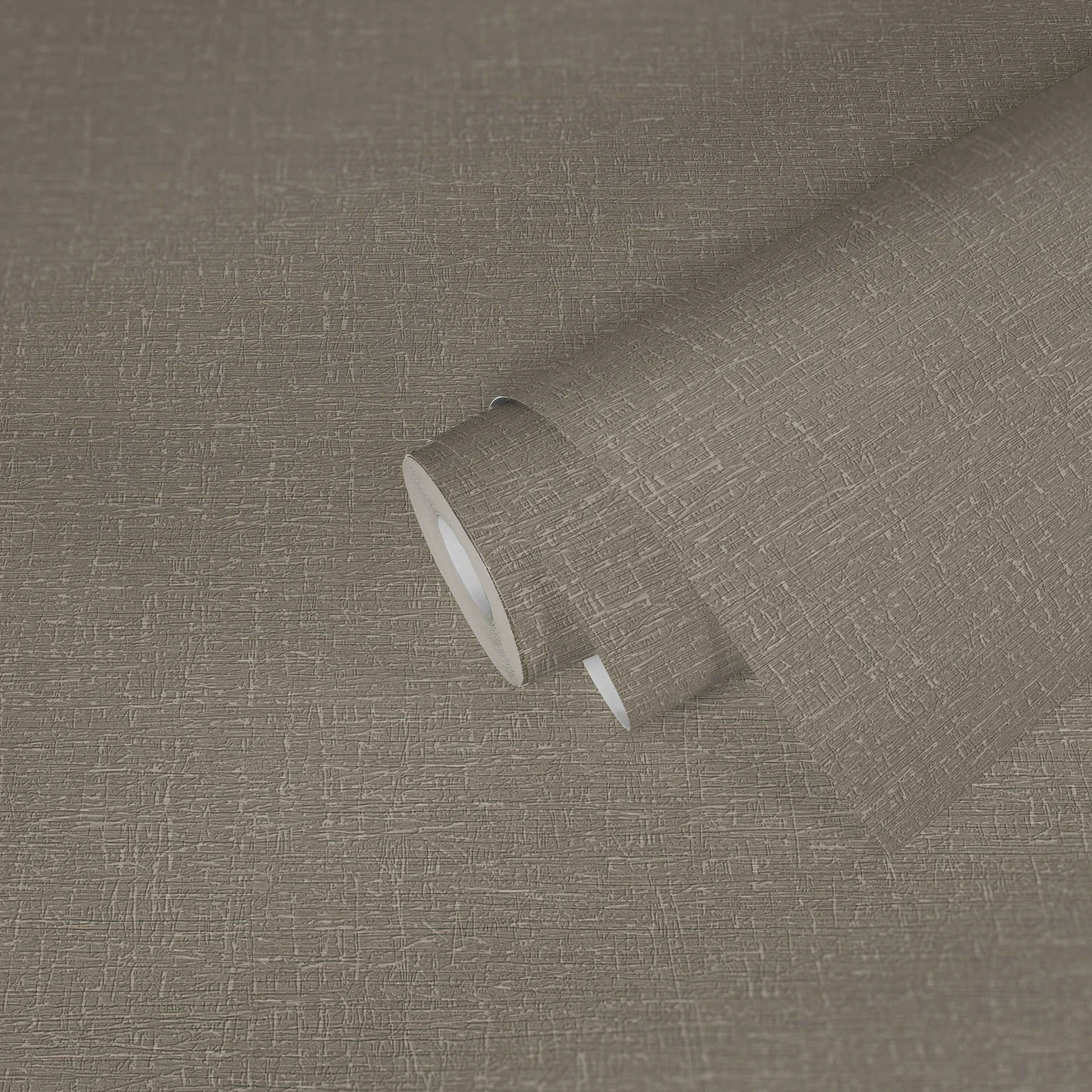 Vliesbehang met fijne textuur in kaki - subtiel behang | wall-art.nl