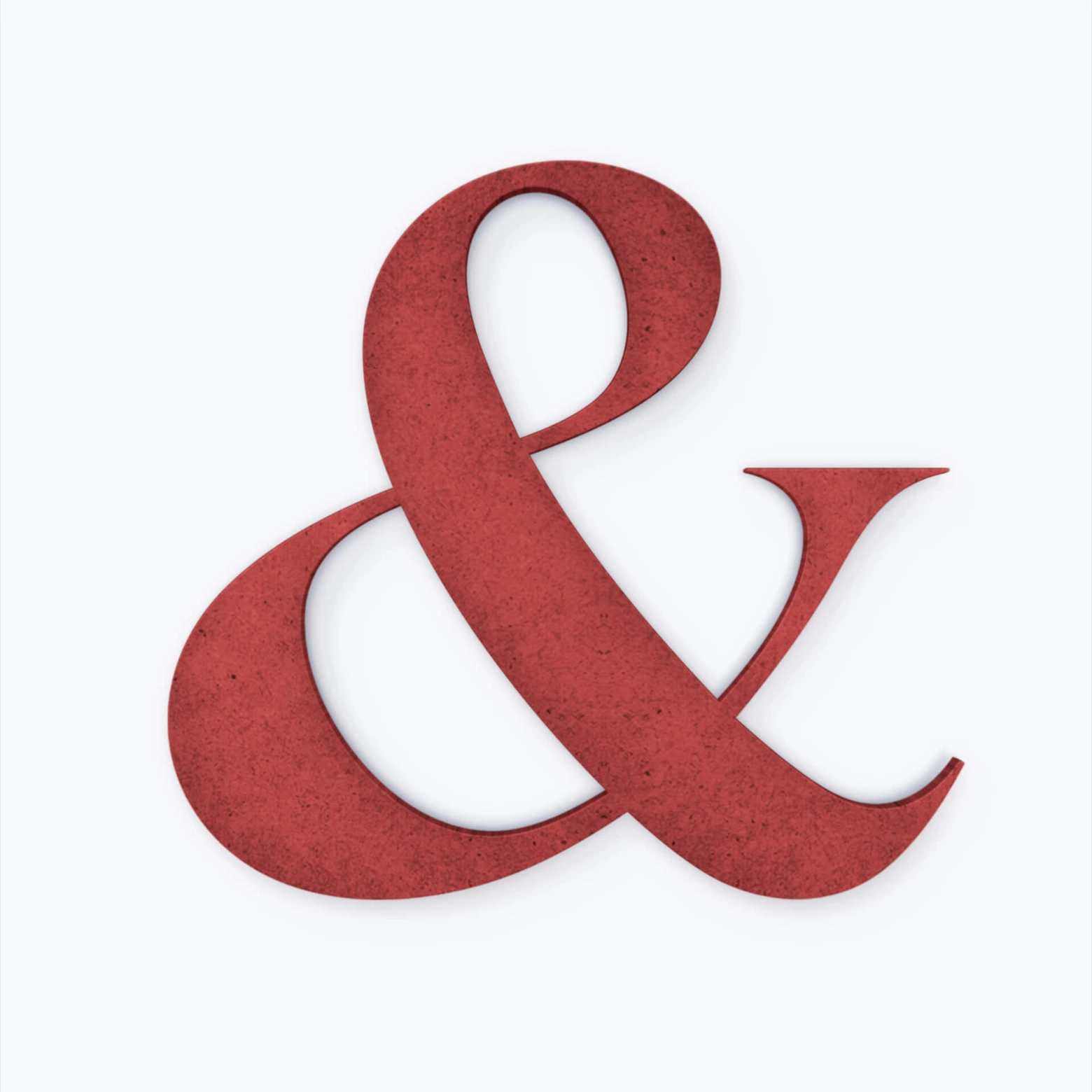 MDF-Holzbuchstaben Et-Zeichen - Deko mit 3D Buchstaben | wall-art.de