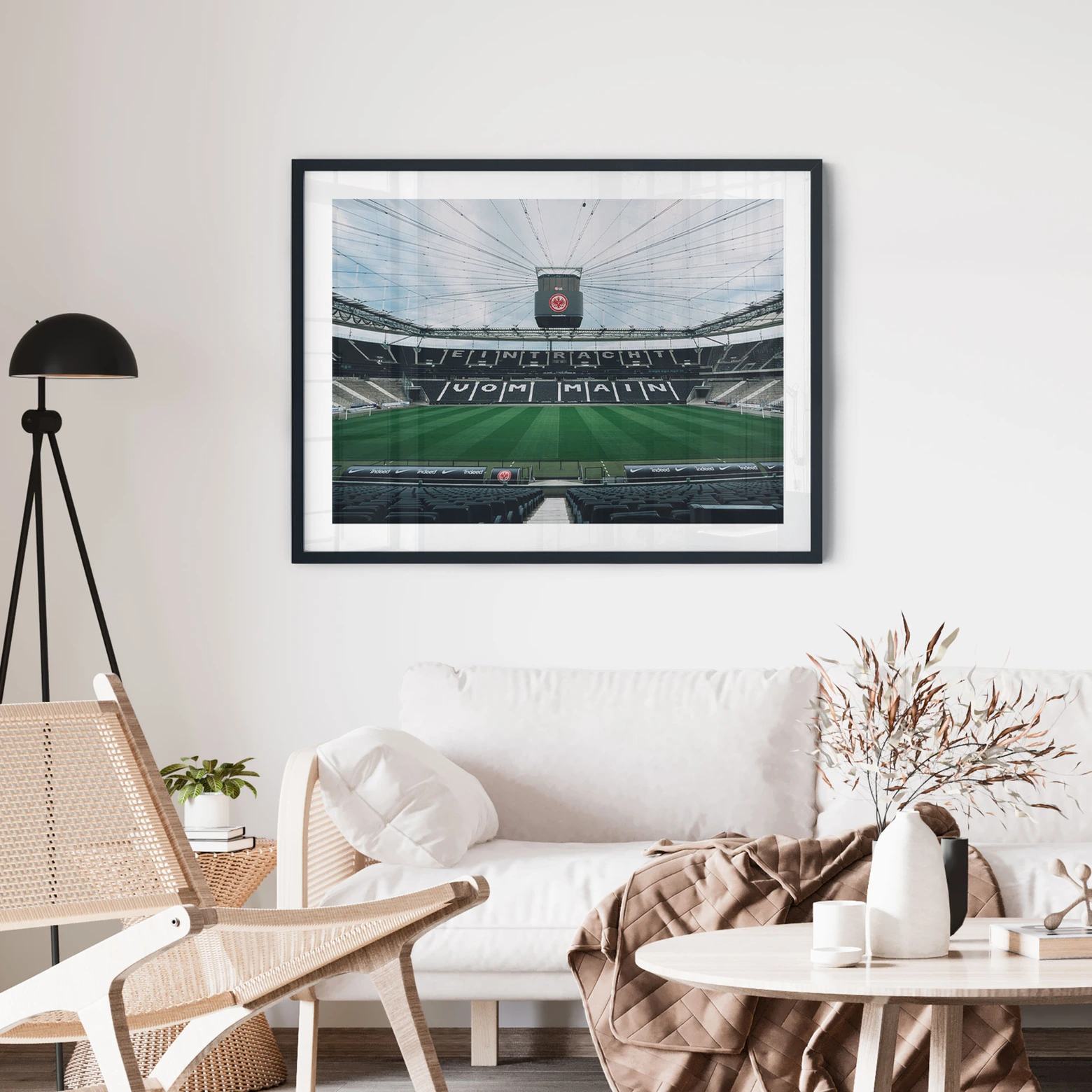 Poster Eintracht Frankfurt - Stadion Tribüne | wall-art.de