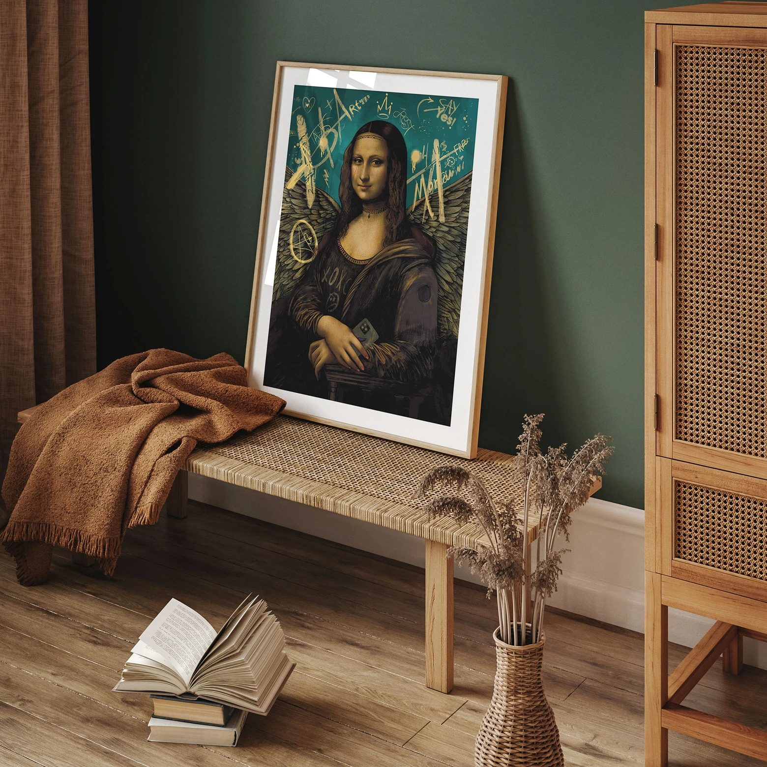 Poster Mona Lisa - modern | wall-art.de