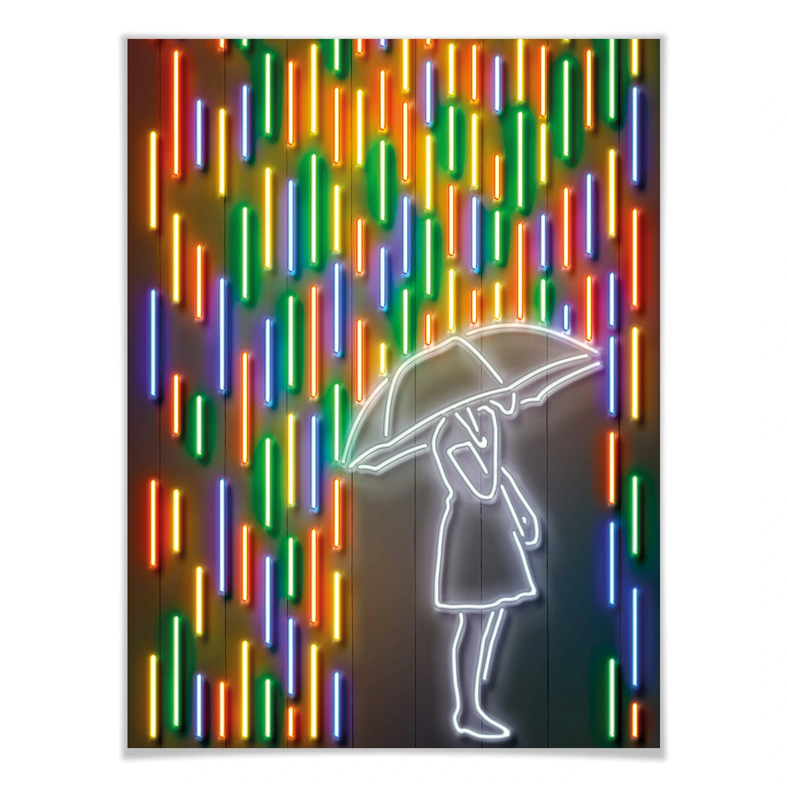 Poster Mielu - Rain | wall-art.de