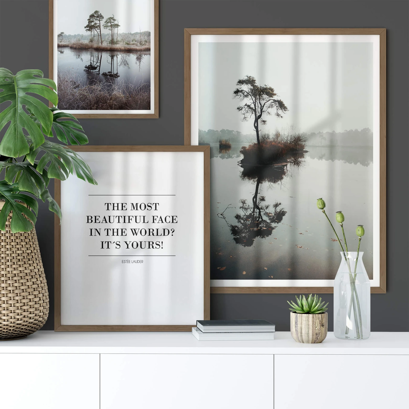 Poster The lonely Tree 02 | wall-art.de