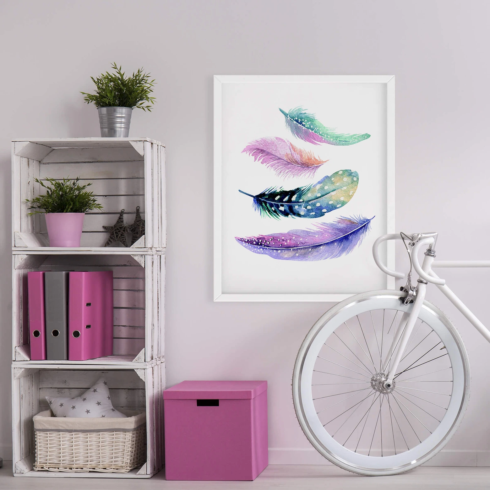 Poster Federn 02 | wall-art.de