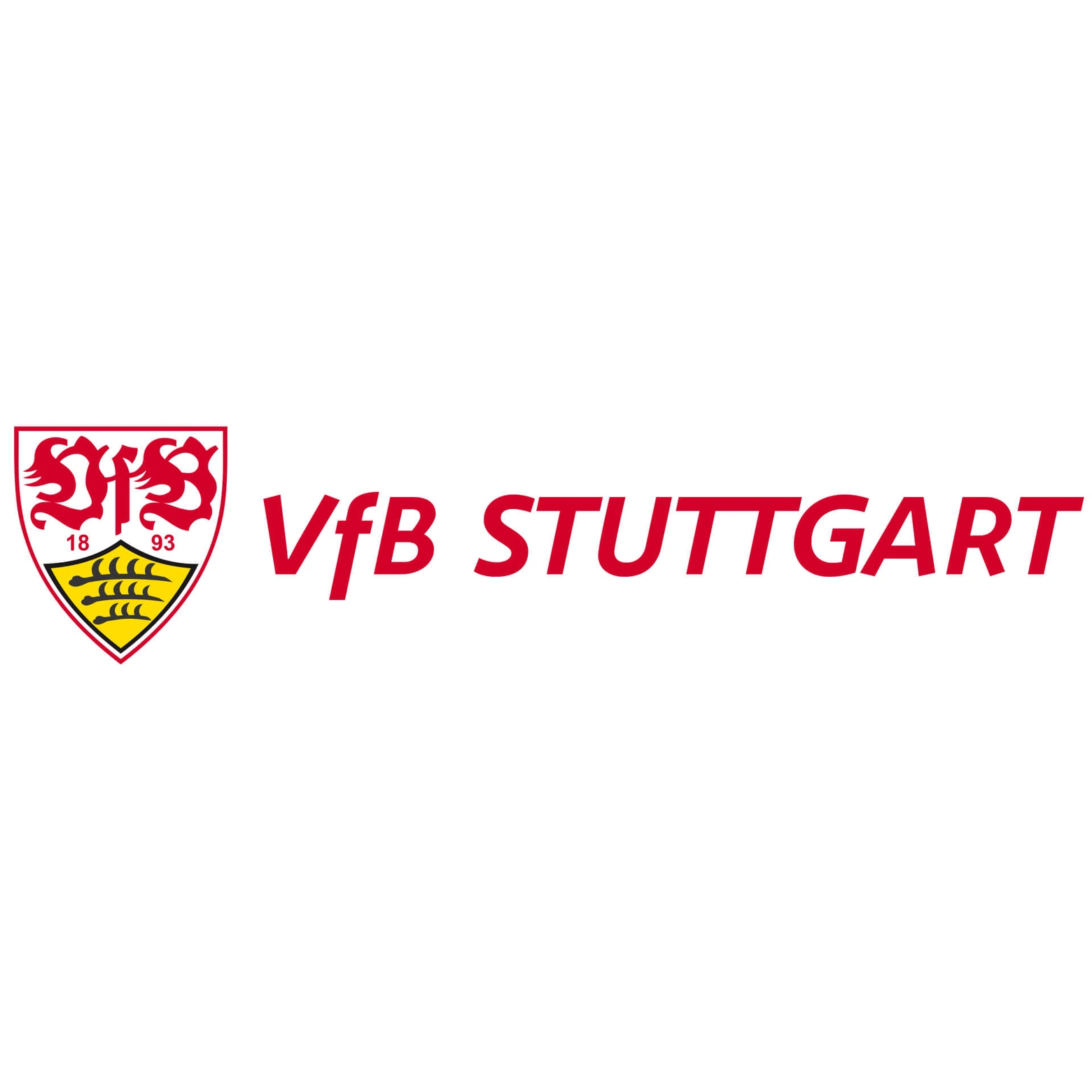 Wandtattoo VfB Stuttgart Logo Schriftzug - Deko für Stuttgart-Fans ...