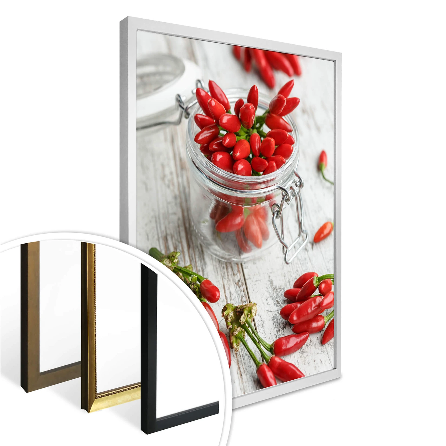 Poster Hot Chili | wall-art.de
