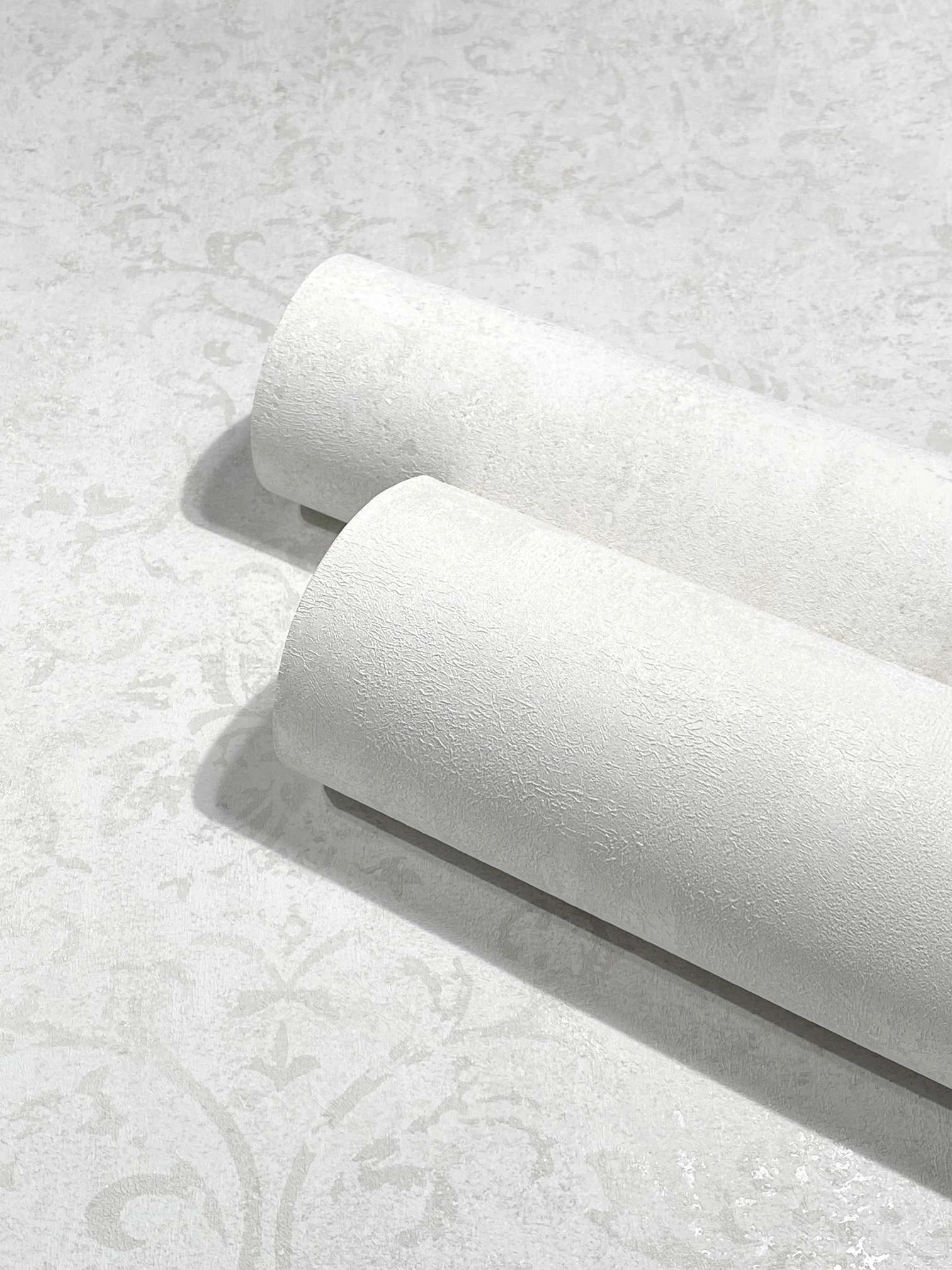 vliesbehang wit behang voor woonkamer slaapkamer behang marburg | wall ...