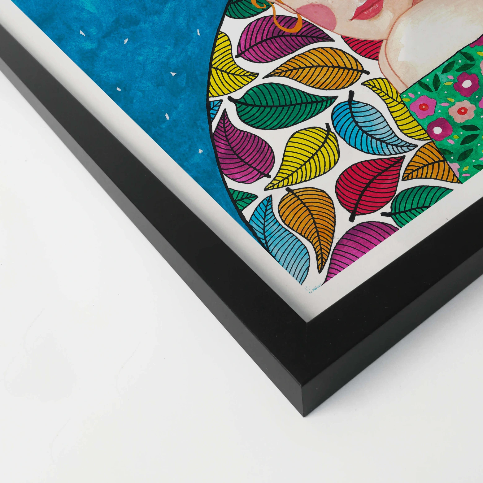 Poster Hülya - Jolie inconnue | wall-art.fr