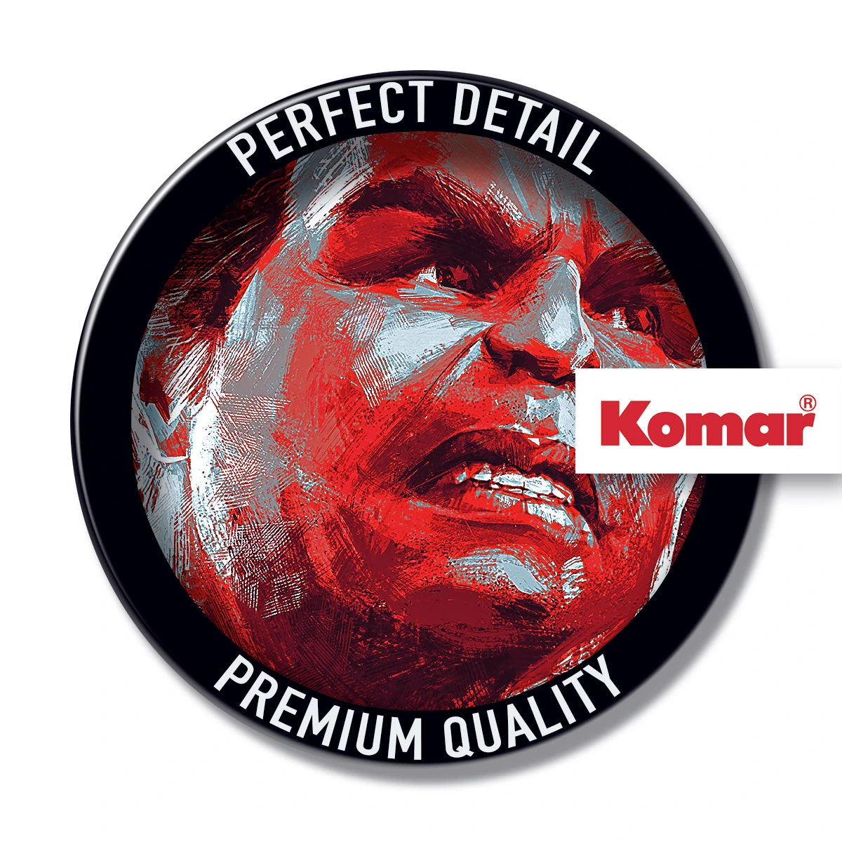 Selbstklebende Vlies Fototapete - Avengers Painting Hulk - 125 x 125 cm | wall-art.de