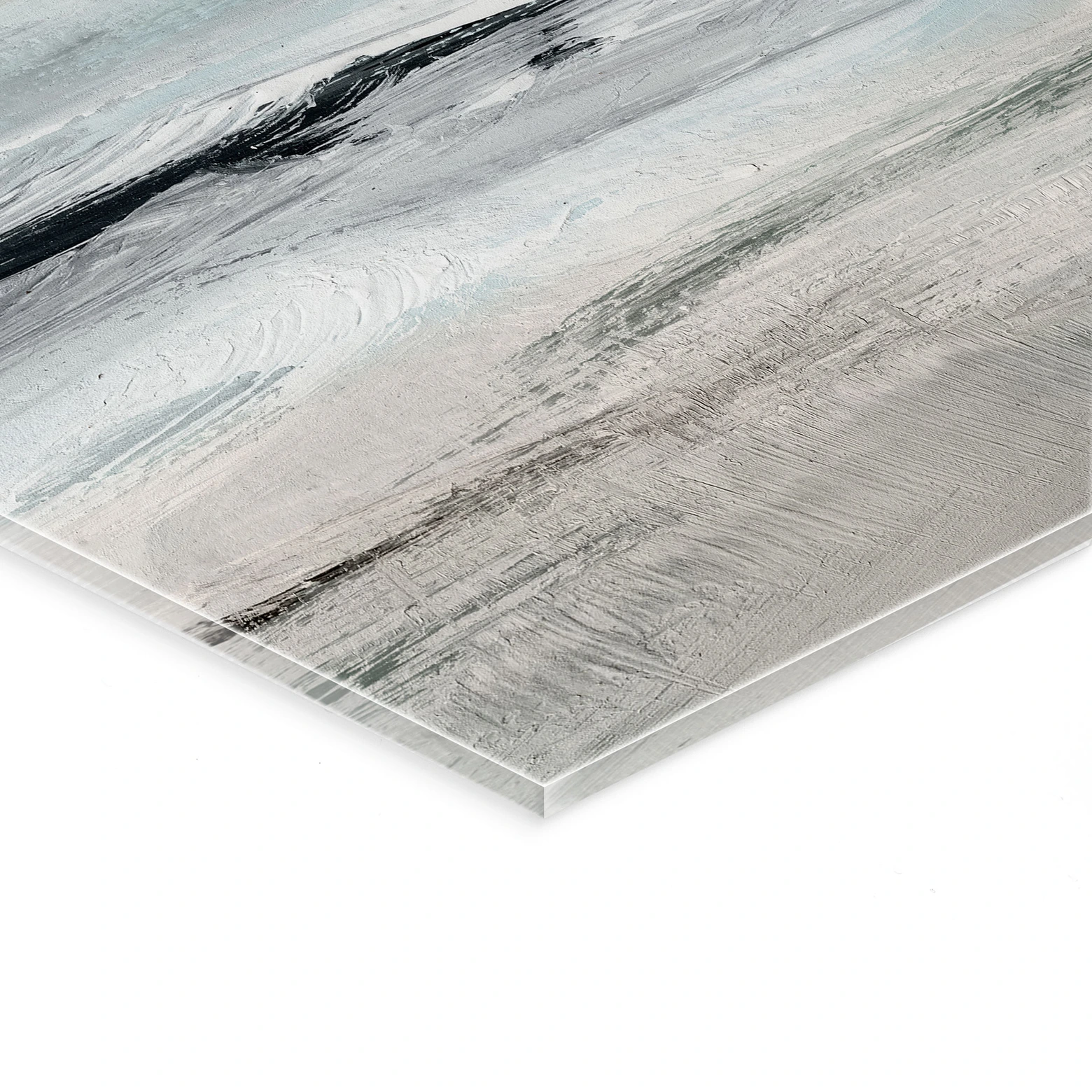 Acrylglasbild Wellen am Sandy Bay - Hobday | wall-art.de