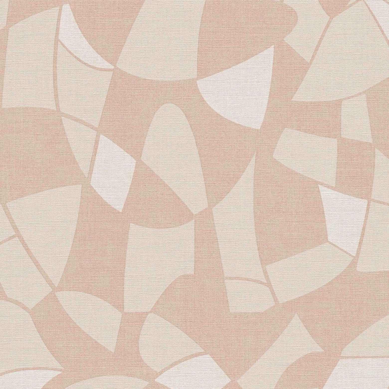 vintage design behang beige crème - vliesbehang woonkamer patroon ...