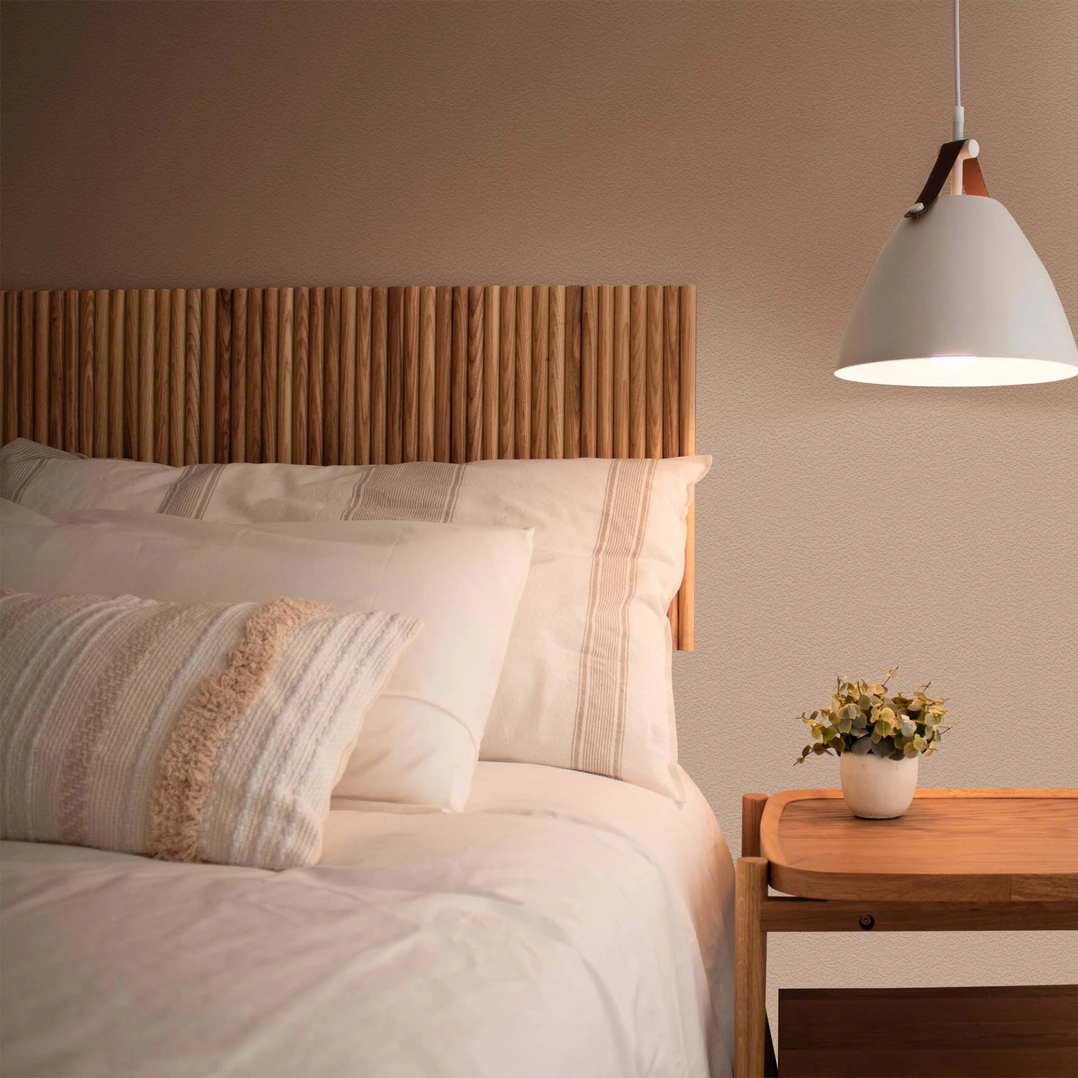 Muurverf bruin zijdemat - THE COLOR KITCHEN Latte Macchhiato | wall-art.nl