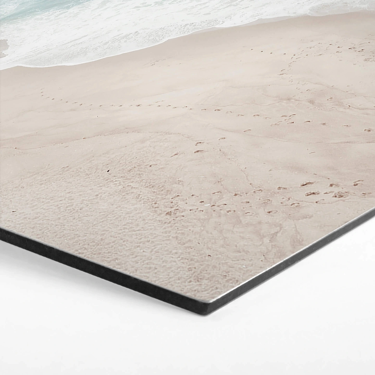 Hexagon Wandbild Sisi & Seb - Küstenblick - Alu-Dibond | wall-art.de