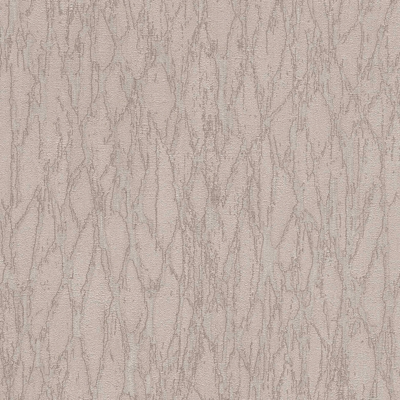 Strukturtapete Rindenoptik Warmgrau - Vliestapete mit natürlicher Stil ...