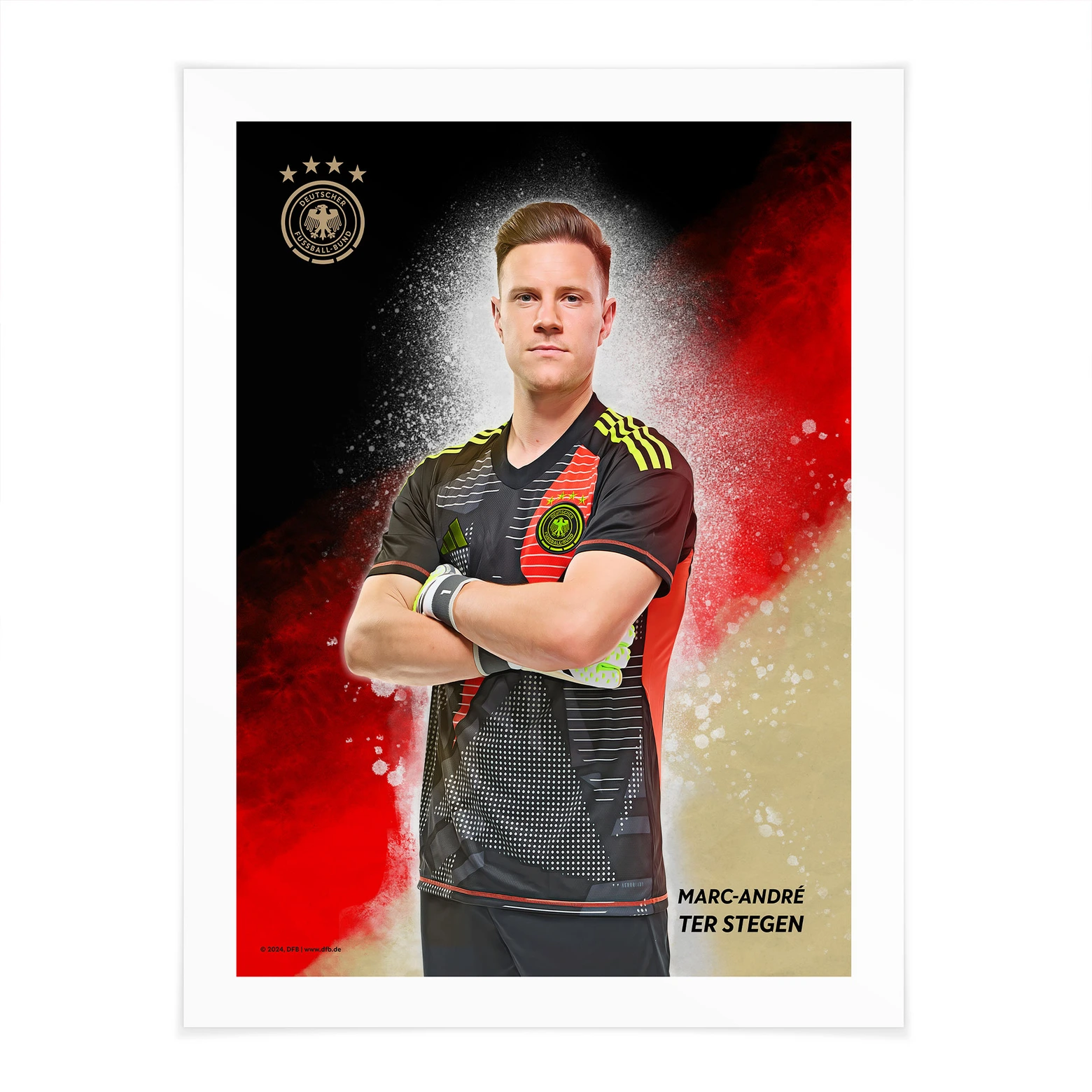 Poster, Wandbild DFB Ter Stegen | wall-art.de