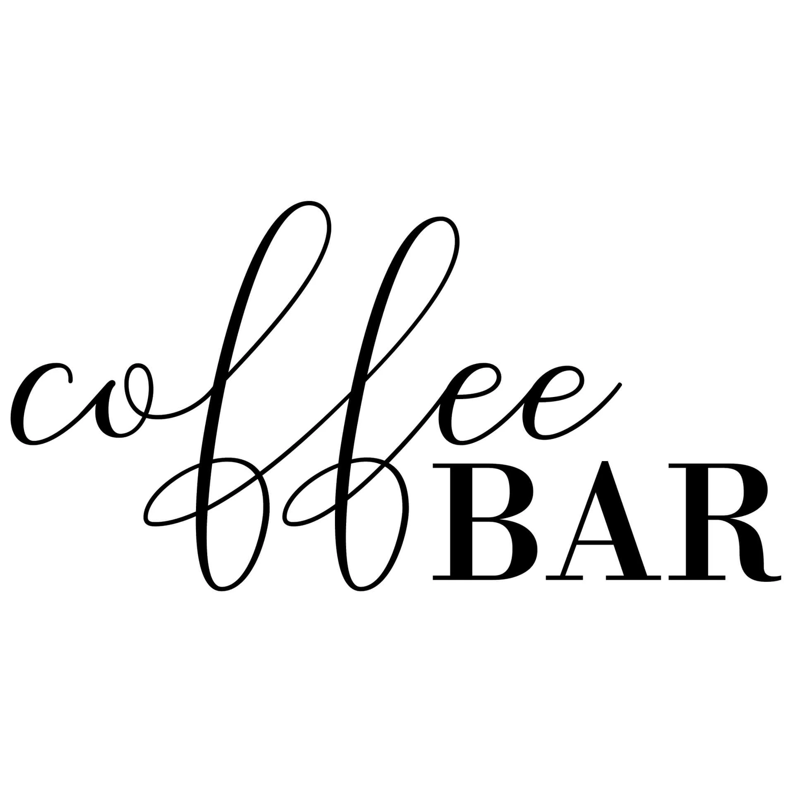 Sticker mural Coffee Bar | wall-art.fr