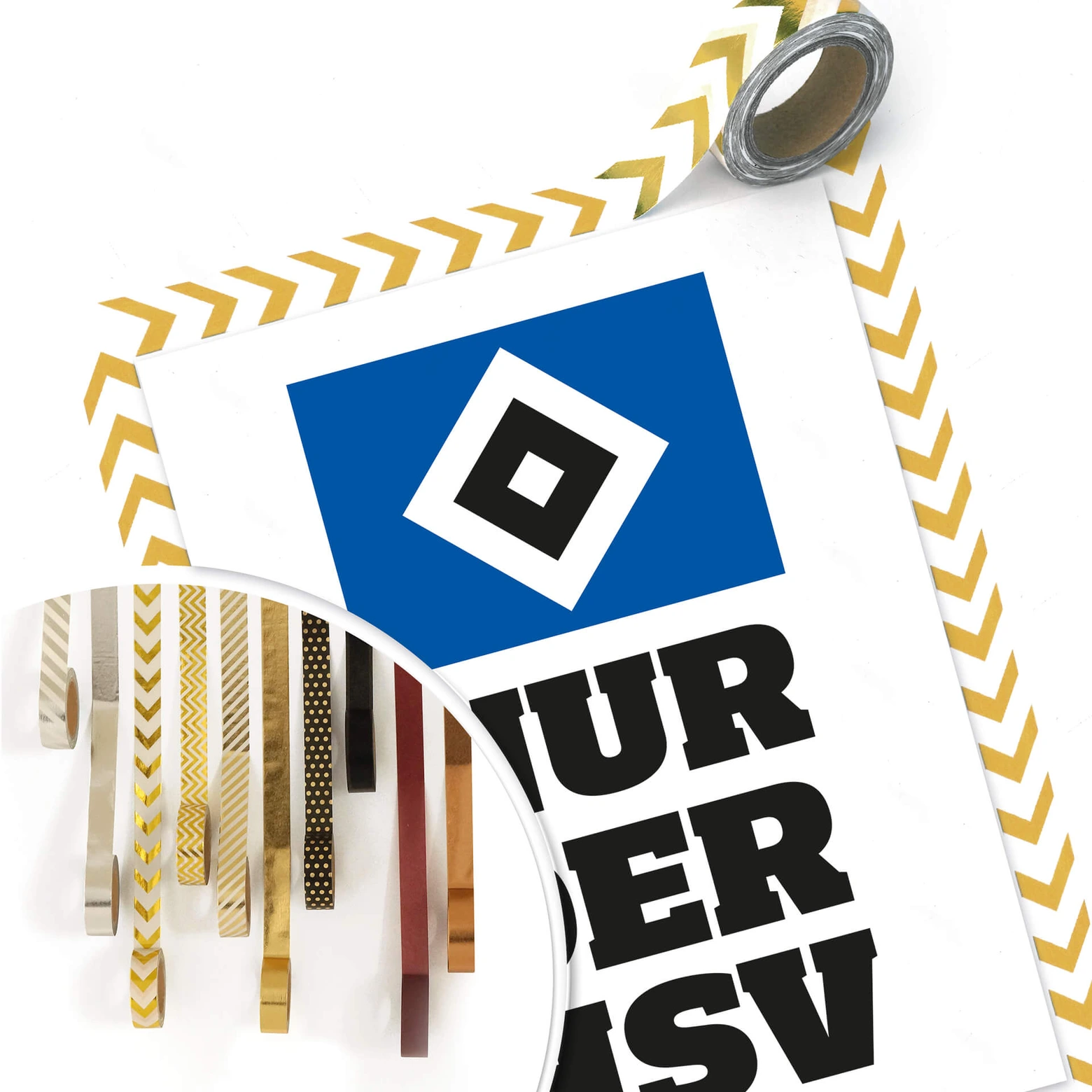 Poster Nur der HSV 01 | wall-art.de